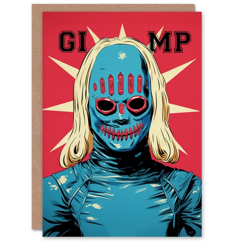 Birthday Greeting Card Funny Leather Weird GIMP Mask For Him Her | eBay ...