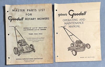 Antique & Vintage Manuals