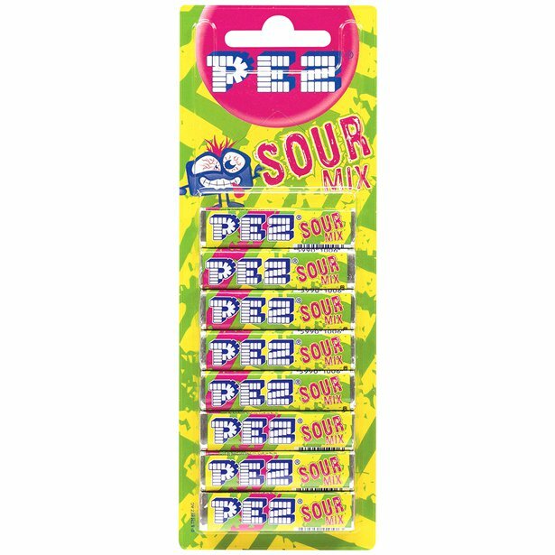 PEZ FRUIT, FIZZY, SOUR, COLA, MANGO, EXOTIC CANDY REFILLS FOR DISPENSER ...