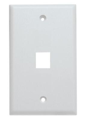 Keystone Face Plate One Port White | eBay