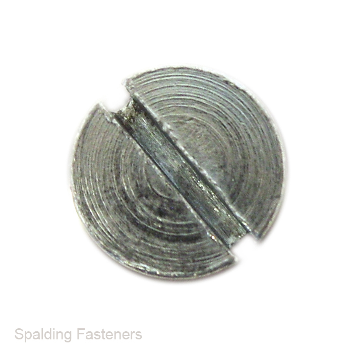 3BA 4BA Thread Zinc Plated Steel Countersunk Slotted Flat Head Machine ...