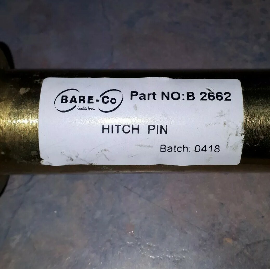 DRAWBAR PIN 28.6MM X 120MM DRAWBAR PIN 1 1/8" X 4 3/4" & LINCH PIN BARE ...