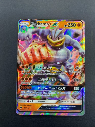 Machamp GX - 64/147 - Burning Shadows - NM | eBay