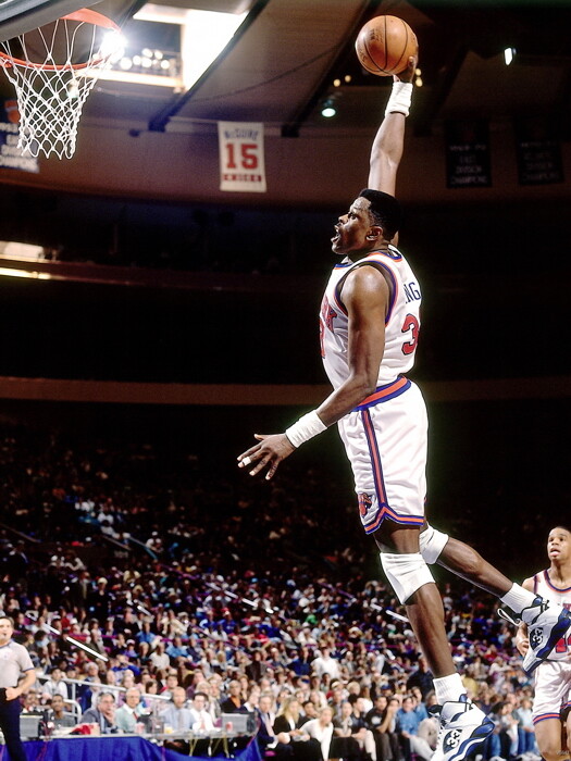 Patrick Ewing Knicks Dunk