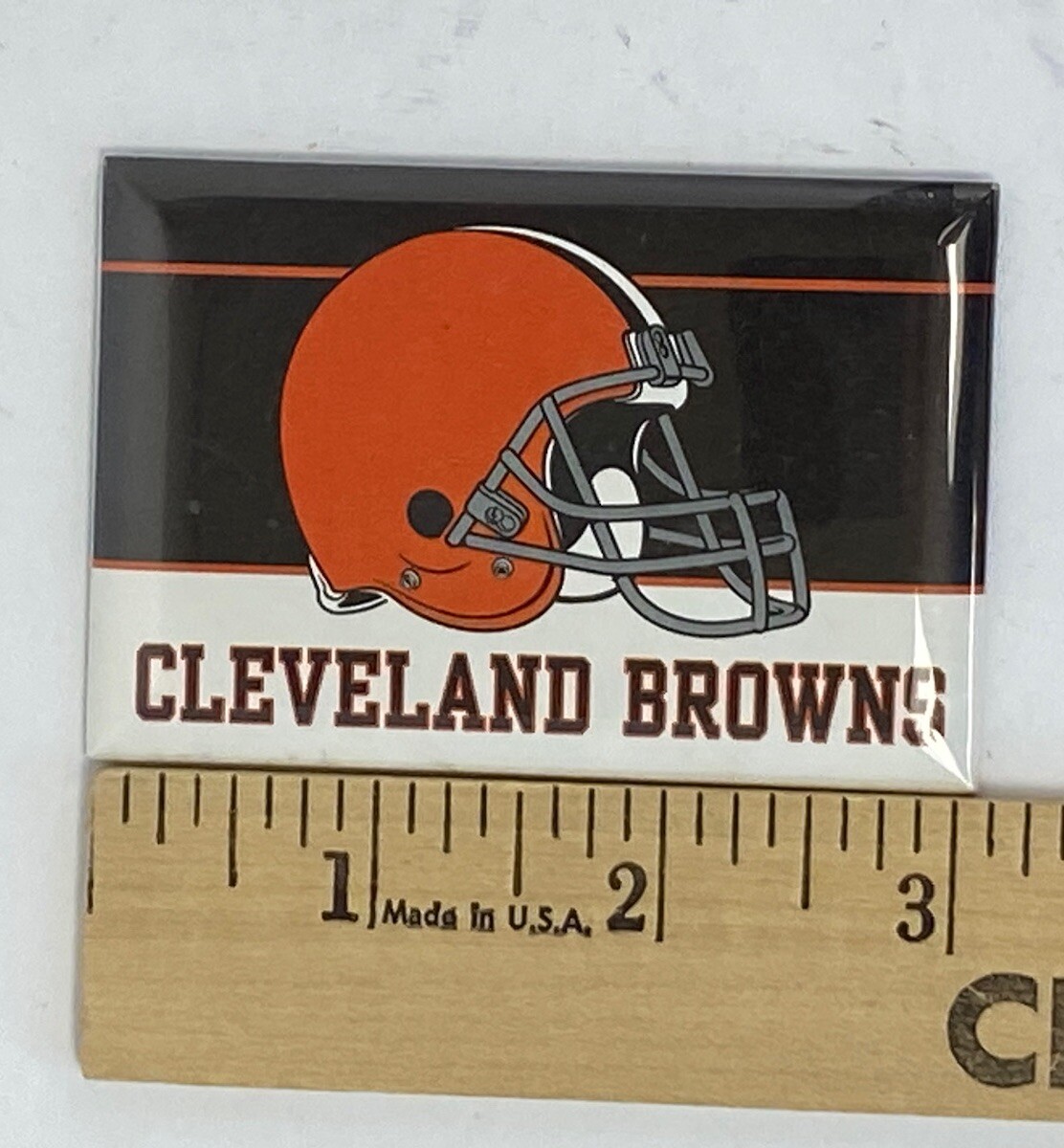 Cleveland Browns Helmet NFL Football 3” Sports Refrigerator Magnet ...