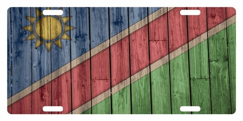 NAMIBIA Flag Custom License Plate NATIONAL Emblem Patriotic Version | eBay