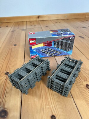 LEGO Eisenbahn 4515 - 9V gerade Schienen 8 Stück ohne Karton | eBay