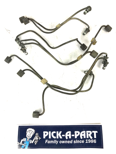 MERCEDES BENZ 450SE V8 1977 INJECTOR FUEL LINES FUEL PIPES FULL SET ...