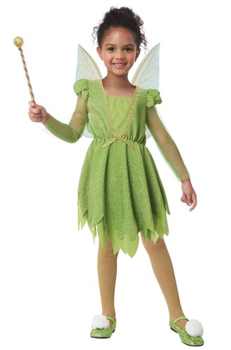 Tiny Tink Peter Pan Tinkerbell Inspired Toddler Costume | eBay