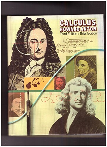 Calculus with Analytic Geometry - Anton, Howard - Hardcover - Good ...