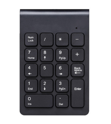 18-key Numeric Keypad USB Receiver 2.4G Wireless Digital Keyboard ...
