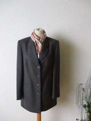 delmod Damen Jacke-Blazer Gr.38 grau Longblazer wie neu | eBay.de