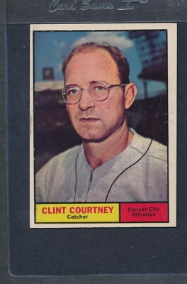 1961 Topps #342 Clint Courtney Athletics EX/MT *9276 | eBay