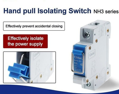 Isolating Switch Single-phase Three-phase Manual Pull Ring Disconnector ...