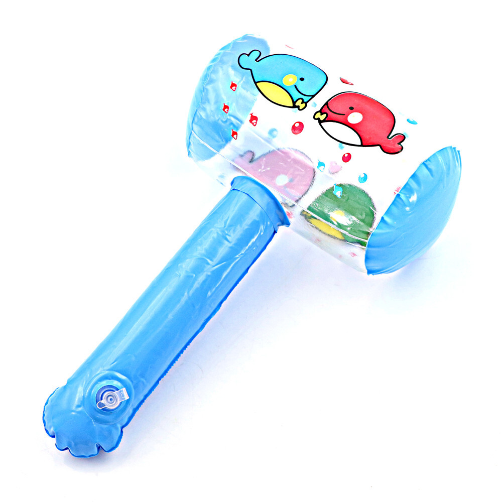 Cartoon Inflatable Hammer Air Hammer With Bell Kids Children Blow Up ...