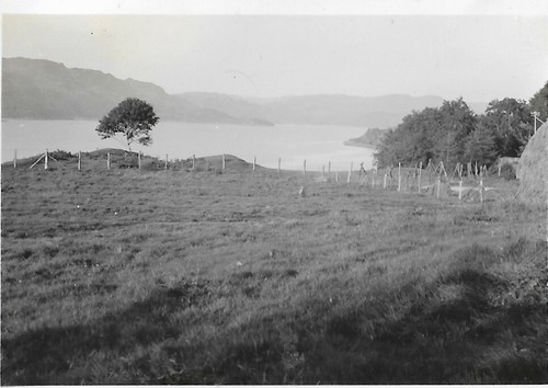 Vintage Old Photograph Tranquil Firth Of Lorne (Lorn) Scotland ...