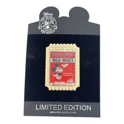 Disney Store Nostalgia Wild Waves Mickey Mouse Pin Limited Edition of ...