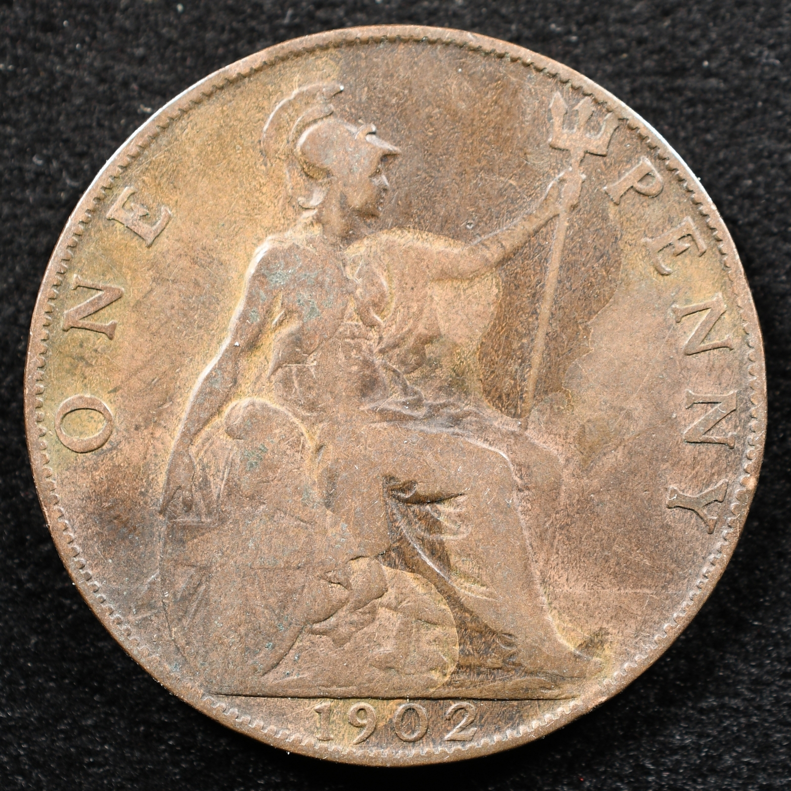 Great Britain 1 Penny 1902, Coin, Inv#G219 | eBay