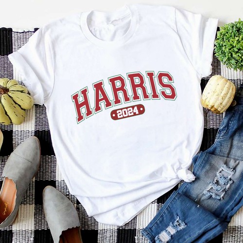Harris 2024 Kamala 47 Election T-Shirt, Vote For Harris Tee Gifts | eBay