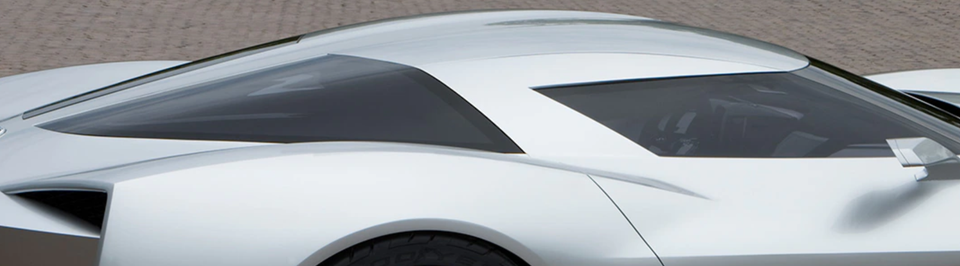 Corvette Chevrolet StingRay Race Car Chevy Concept Built Metal Promo ...