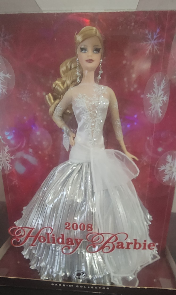 2008 Holiday Barbie Barbie Doll Celebrating 20 Years of Holidays New ...