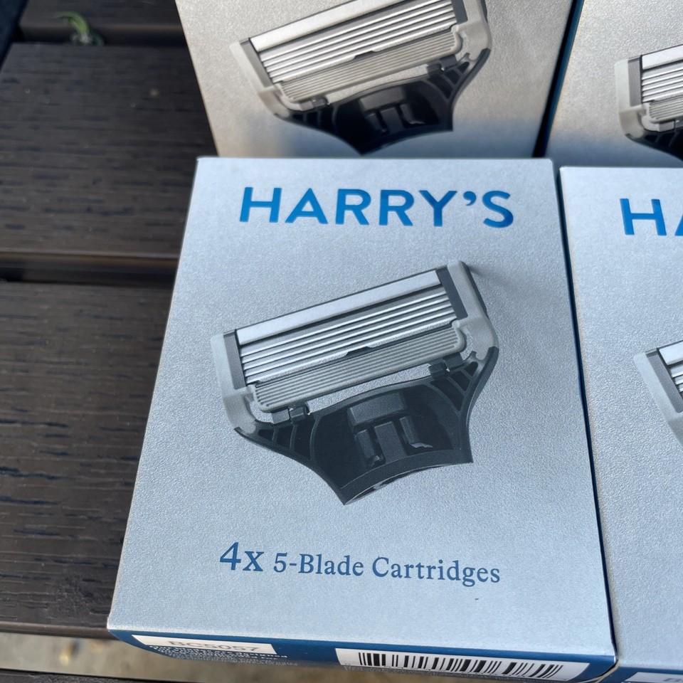 Harry's Men's Razor Blades 5 Blade Cartridges Refills Lot Of 6 Boxes ...