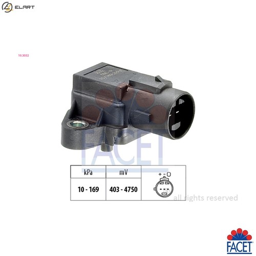 AIR PRESSURE SENSOR ALTITUDE ADAPTION 10.3032 FOR ROVER HONDA INTEGRA ...