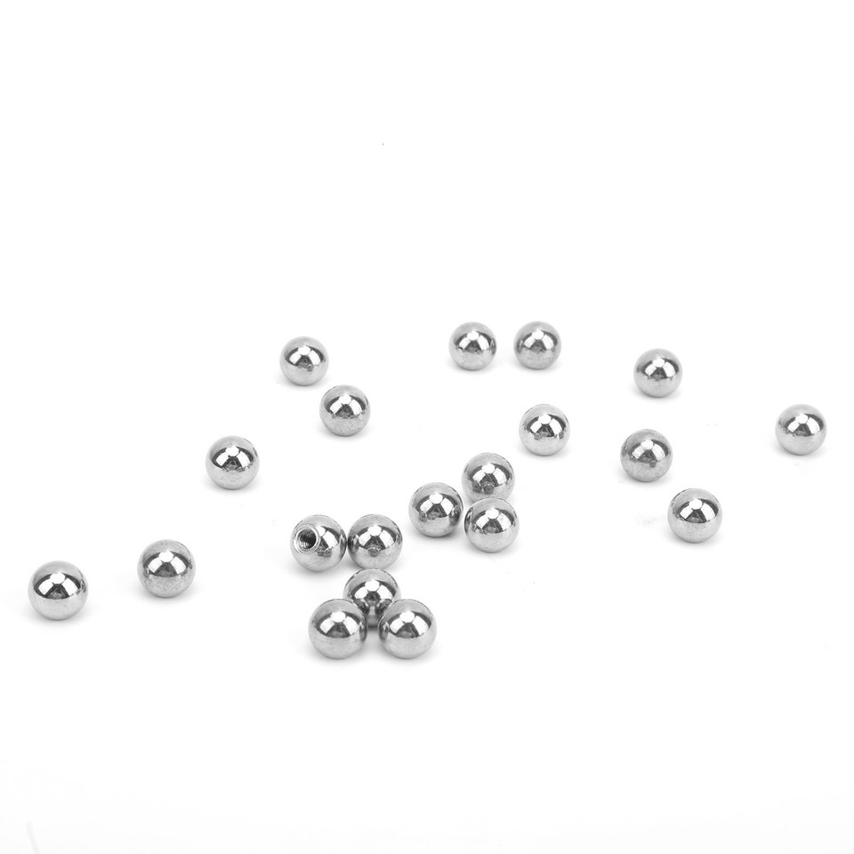 20Pcs M4 Threaded Ball Drilling Trimming Bead For 3D Printer Magnetic ...