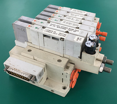 Pneumatic Valves - Smc Manifold - 3