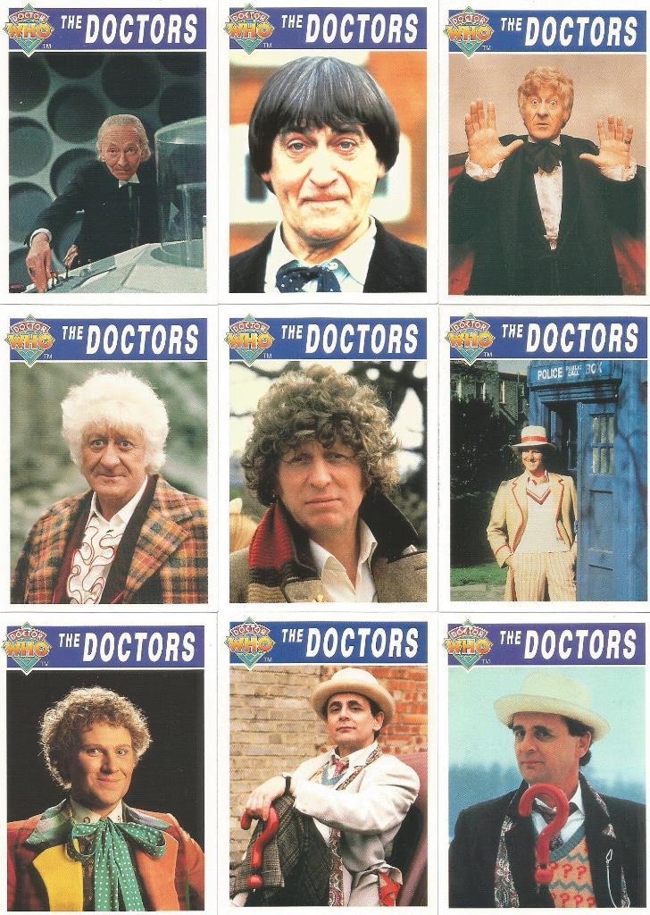 Dr Doctor Who Cornerstone Series 1 Full 110 Card Base Set of Trading ...