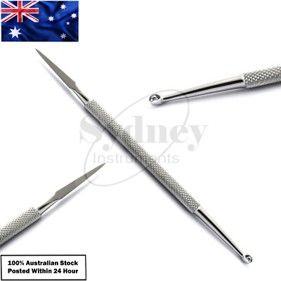 Comedone Extractor Needle Spoon Acne Blemish Blackhead Remover | eBay