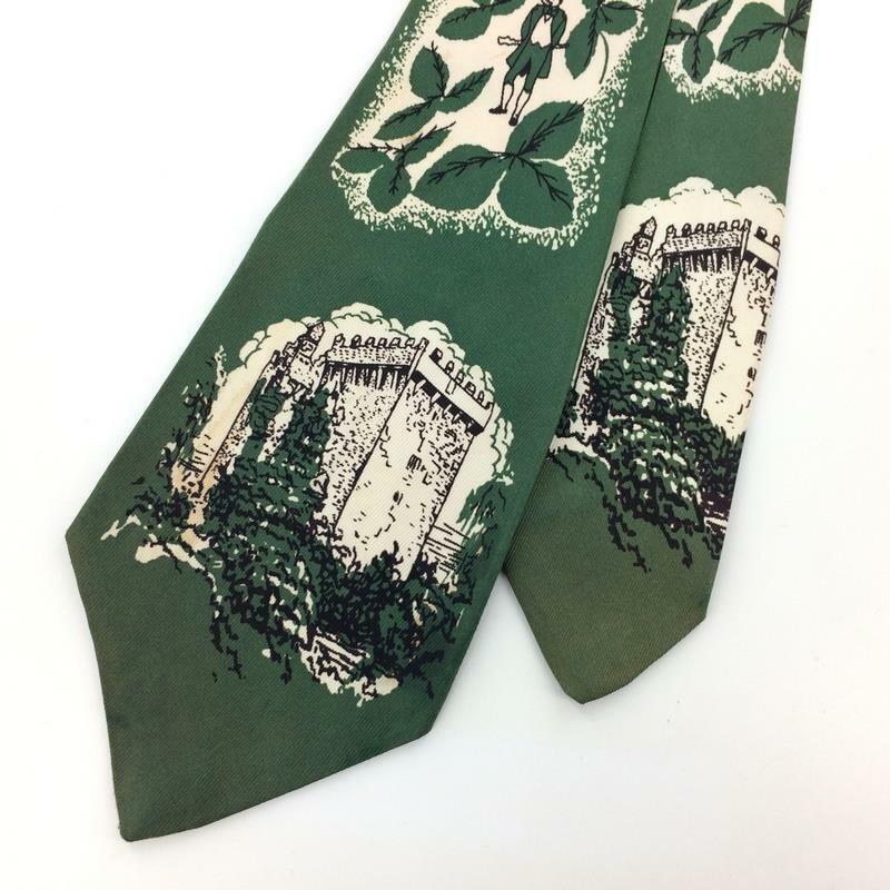 Cutter Cravat Original Tie Fort Cowboy Swing Rockabil… - Gem