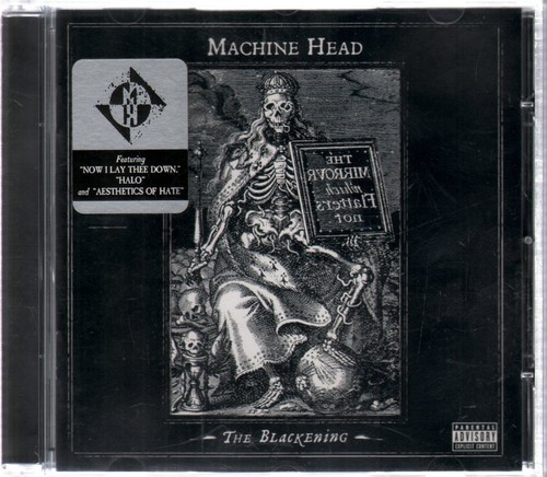 Machine Head Blackening CD Europe Roadrunner 2007 CD. info sticker on ...