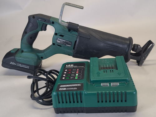 Masterforce 241-0492 Reciprocating Saw Brushless Cordless FlexPower 20V ...