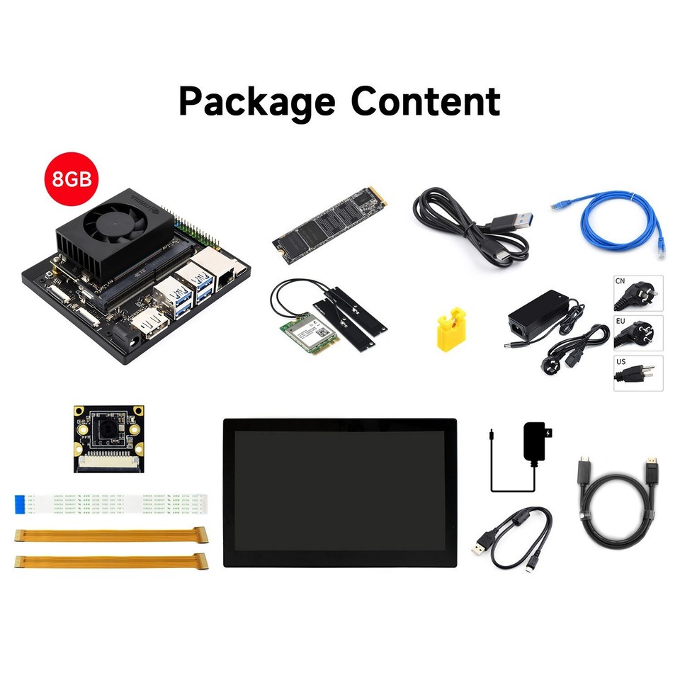 Jetson Orin Nano AI Development Kit Options for 4GB/8GB Memory Jetson ...