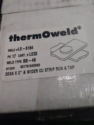 Thermoweld Le-6164 Copper Strip Run And Tap | eBay