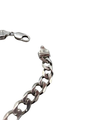 AcpL Cuban Link Chain Bracelet 925 Sterling Silver 8.75" | eBay