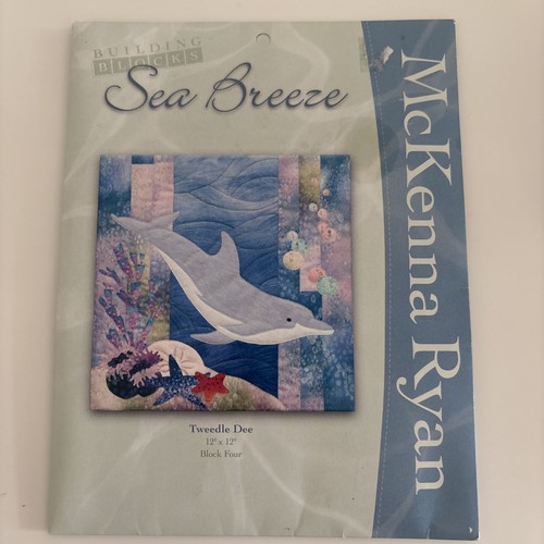McKenna Ryan Building Blocks Sea Breeze Tweedle Dee Blk 4 Dolphin Quilt ...