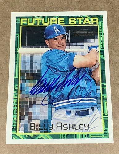 Billy Ashley SIGNED 1994 Topps Gold Baseball RC Card #53 Los Angeles ...