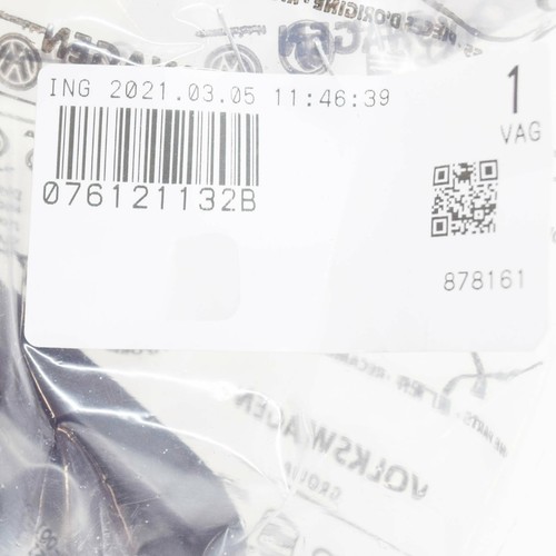 NEW VW CRAFTER 2E COOLANT CONNECTION PIECE 076121132B ORIGINAL 076-121 ...