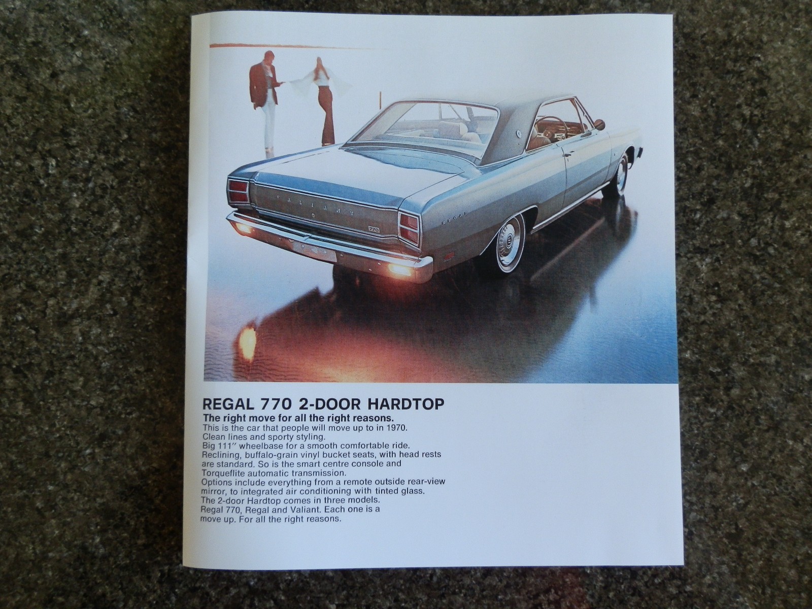 VG VALIANT BROCHURE PLUS '' RARE '' COLOUR CHART | eBay Australia