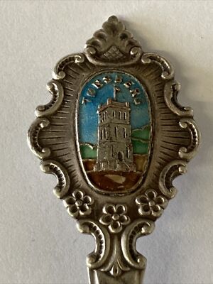 Vintage Souvenir Spoon Collectible Norge Tønsberg 5.25” | eBay