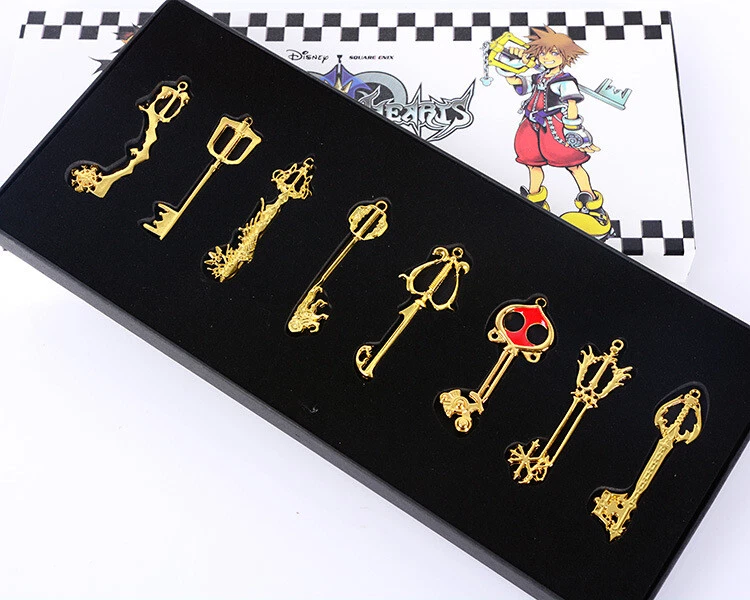 Kingdom Hearts Keyblade Necklace Set