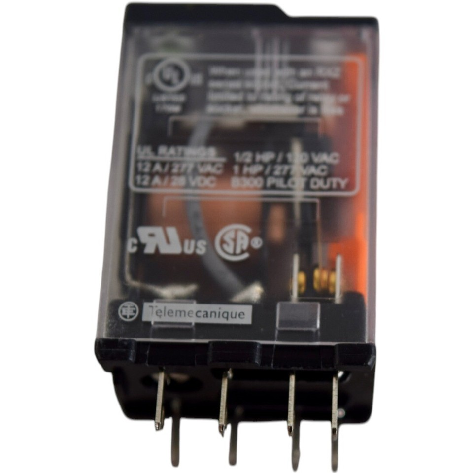 NEW Schneider Electric RXM2AB2F7 Miniature Plug-In Relay Switch 120 VAC ...