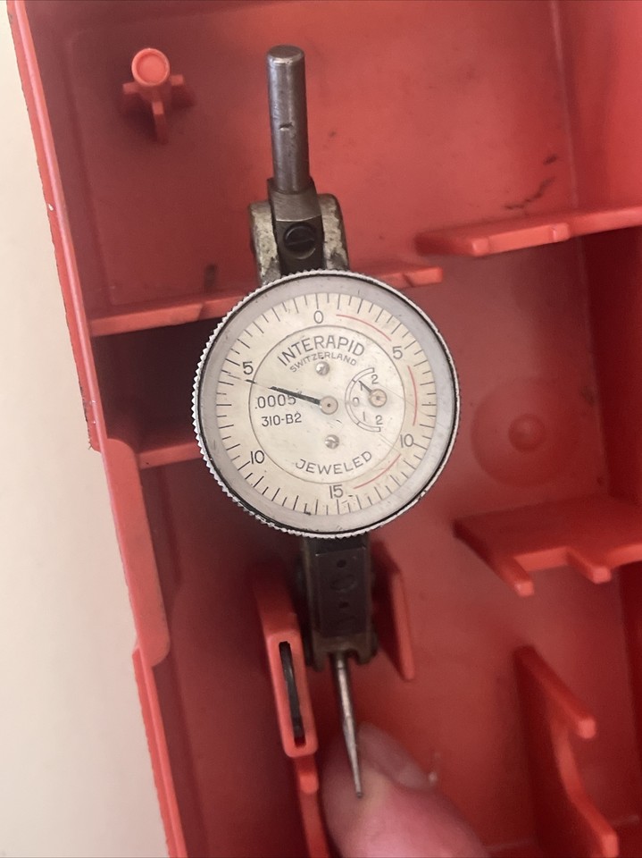 interapid dial Test indicator 310-B2 0.0005" horizontal (read ...