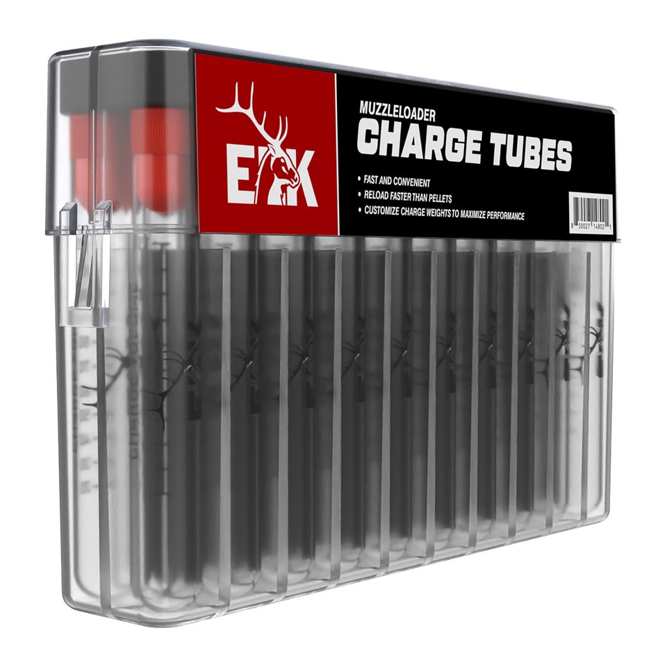 ELK Muzzleloader Powder Charge Measuring Tubes (20 Pack, Case Included ...