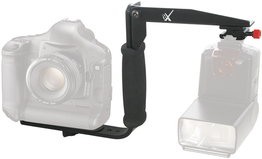 Pro Series 180° Quick Flip Rotating Flash Bracket Arm Holder for Canon ...