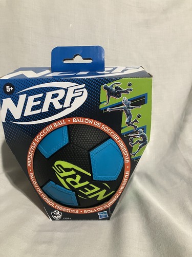 Nerf Hasbro Sports Freestyle Foam Soccer Ball, 5 inch, Indoor-Outdoor ...