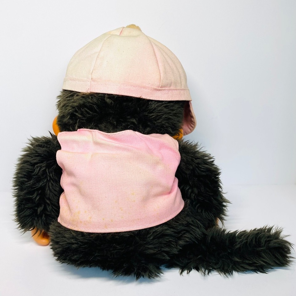 monchhichi Vintage L size plush monkey doll thumb sucker Super Rare #2 ...