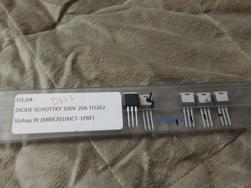 5 Pcs Vishay Schottky Diode 100V 20A TO262 | eBay
